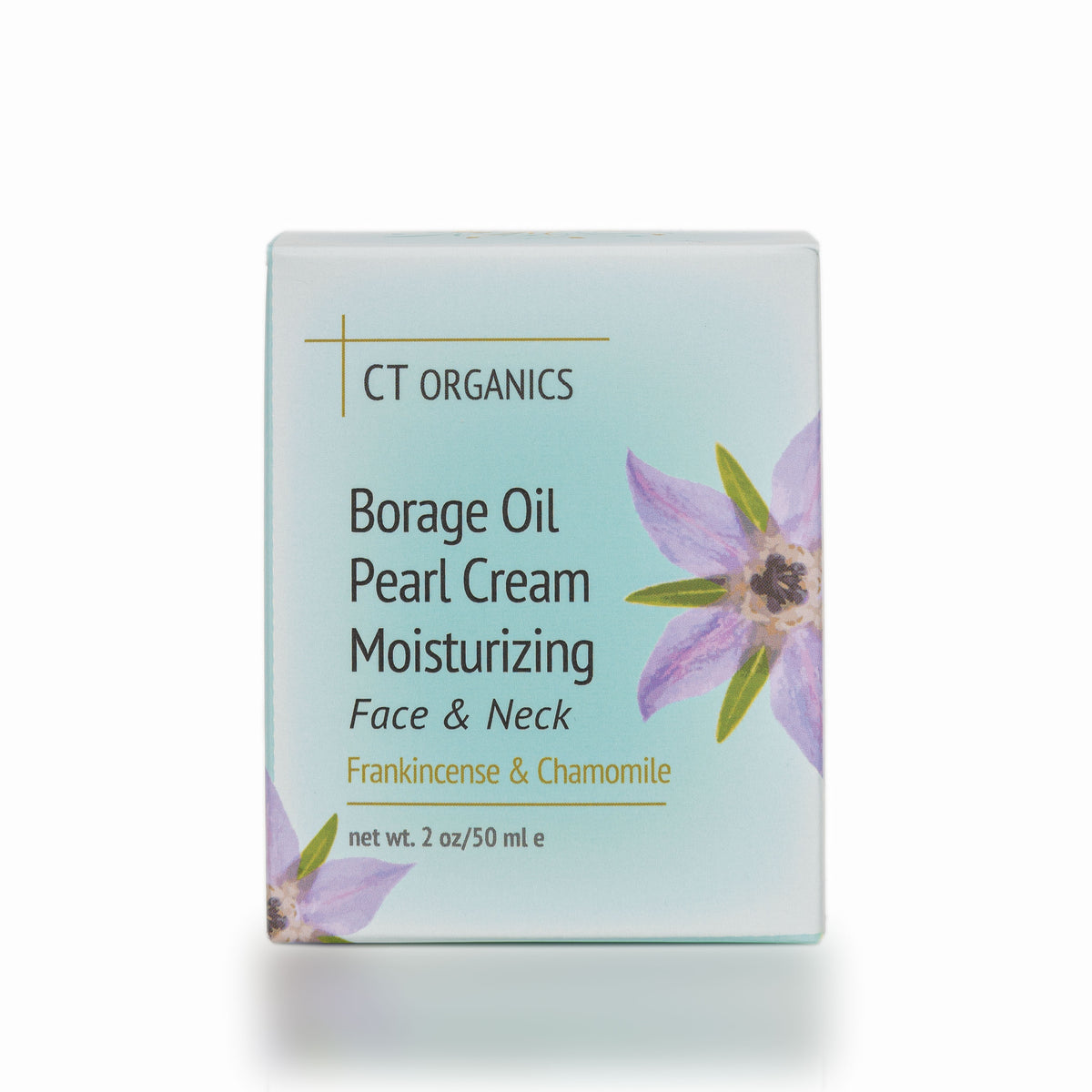 CT Organics Moisturizing Borage Pearl Cream with Boswellic Acid for Fa ...